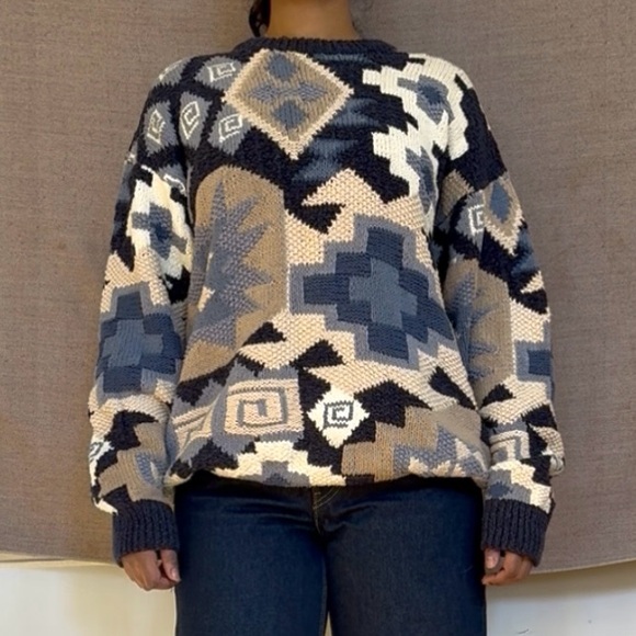 Northern Isles | Sweaters | Funky Vintage Sweater | Poshmark